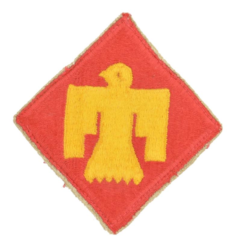 WorldWarCollectibles US WW2 45th Infantry Division SSI