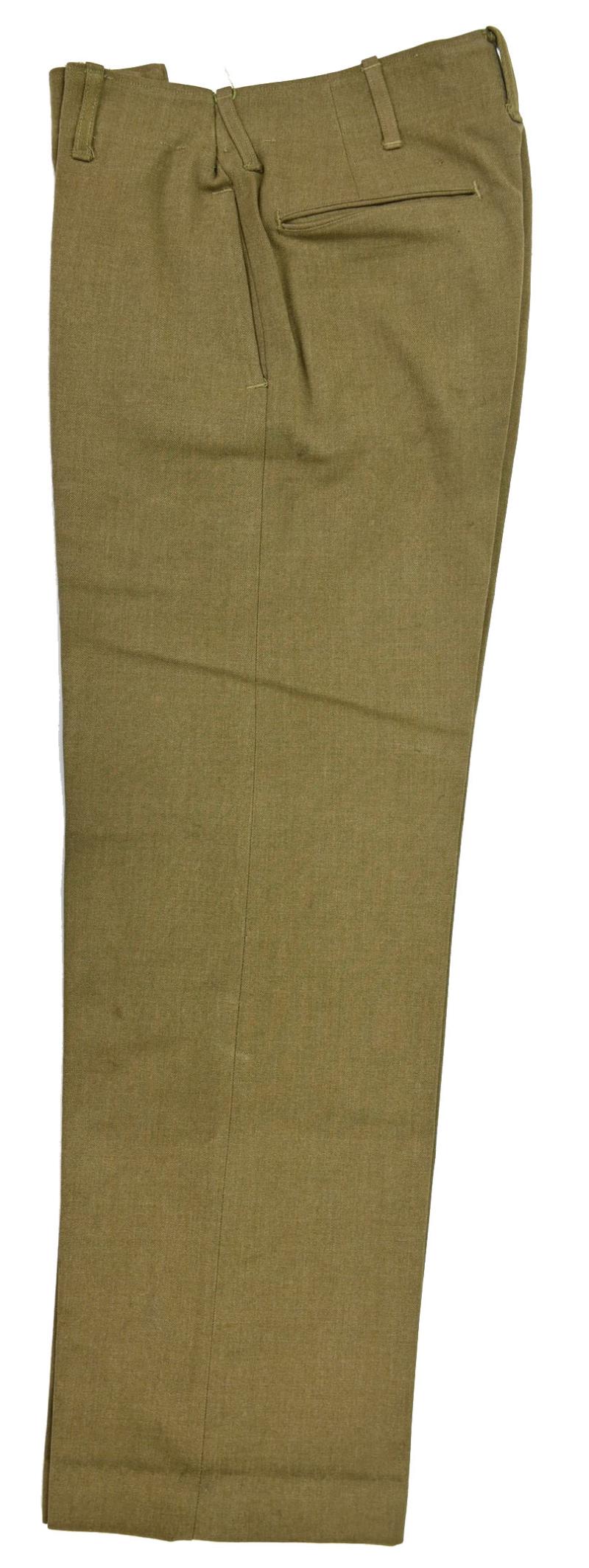 WorldWarCollectibles US WW2 M 1937 Wool Trousers WorldWarCollectibles US WW2 M 1937 Wool Trousers