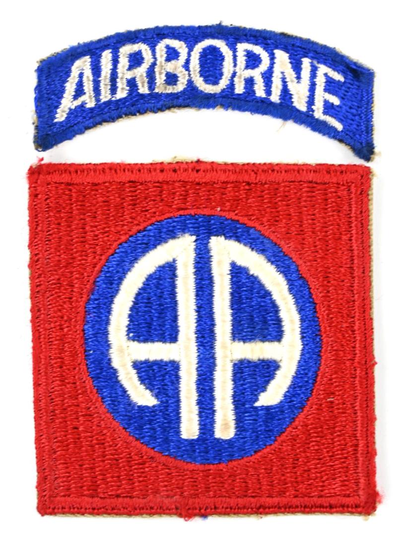 WorldWarCollectibles US WW2 82nd Airborne Division SSI WorldWarCollectibles US WW2 82nd Airborne Division SSI