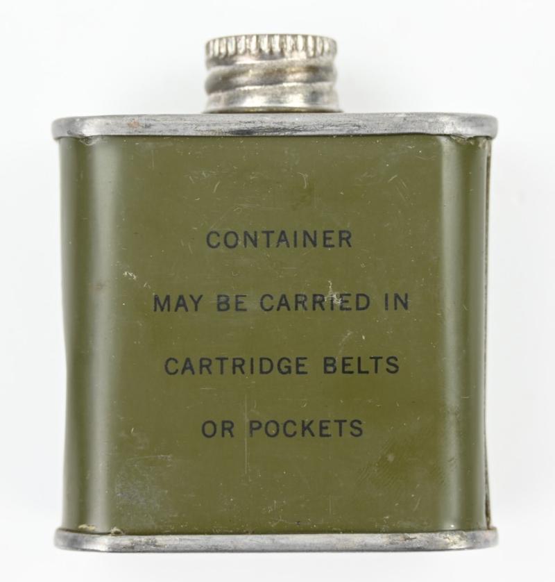 WorldWarCollectibles US WW2 Tin Can Of Lubricating Oil WorldWarCollectibles US WW2 Tin Can Of Lubricating Oil